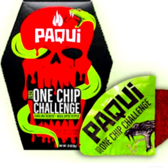 Other | Paqui One 1 Chip Challenge Viral Spicy 223 Carolina Reaper Hot ...